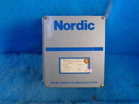 Nordic Controls Motor Controller Soft Start Induction 1636600 200v 1yr Warranty Integrity