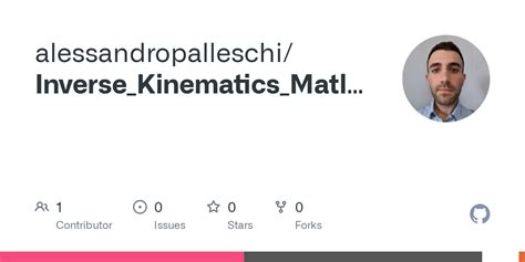 Github Alessandropalleschiinversekinematicsmatlabtoolbox