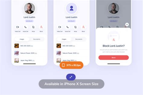 Ceha Profile User Details App Ui Ux And Ui Kits Ft Profile