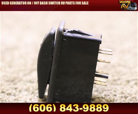 Rv Components Used Generator On Off Dash Switch Rv Parts For Sale