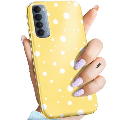ETUI DO OPPO RENO 4 PRO WZORY KROPKI GROCHY BOKEH DOTS OBUDOWA POKROWIEC Oppo Sklep EMPIK
