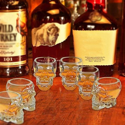 Crystal Skull Cup Shot Glass Cup Vodka Whiskey Gla Grandado