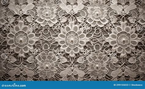 Dimensional Lace Pattern Wallpaper Inspired By Johnson Tsang And Louis
