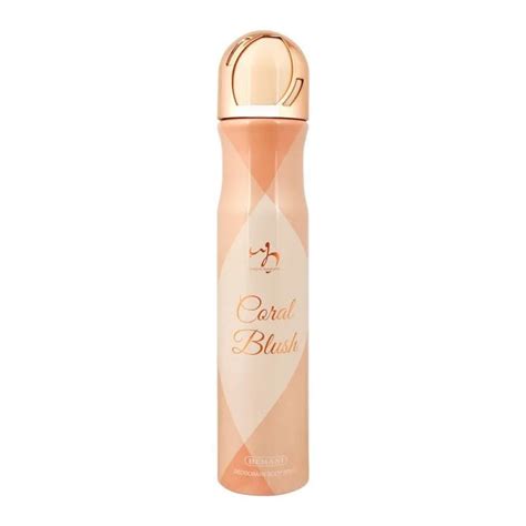 Buy Wasim Badami Coral Blush Deodorant Body Spray For Women