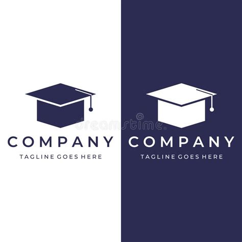 Creative Student Education Logo Template Design With Hat Book Pencil