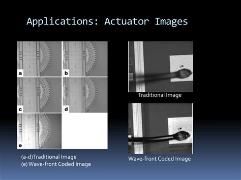 Ppt Wave Front Coding A New Paradigm For Imaging Systems Powerpoint