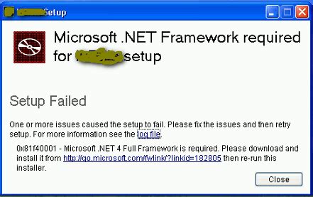 Have WiX Burn Detect The Required Version Of NET Framework Stack Overflow