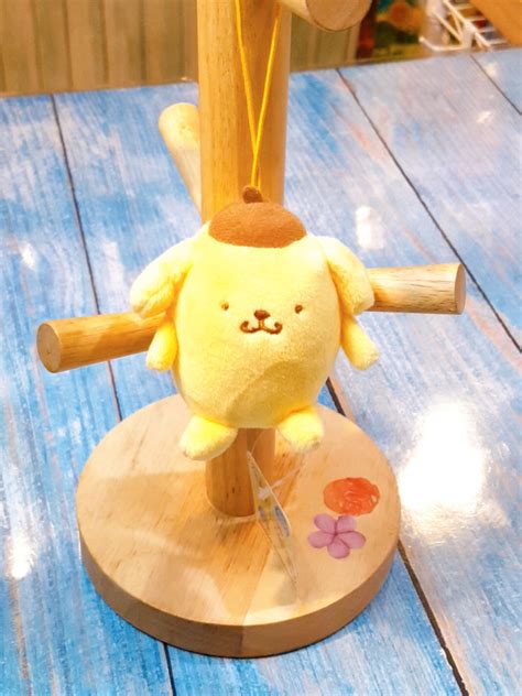 해피펄스 산리오 캐릭터 누이구루미 인형 스트랩 굿즈 폼폼푸린 9cm 위시버킷