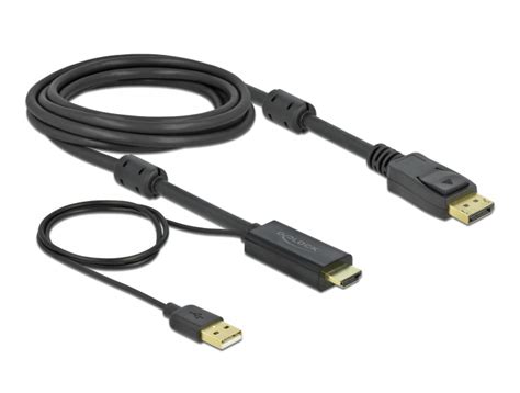 Delock Produkte Delock HDMI Zu DisplayPort Kabel K Hz M