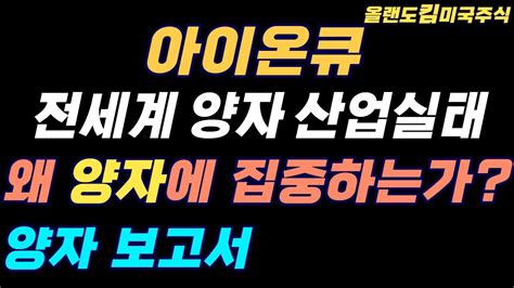 아이온큐 Ionq 현재의 양자산업 실체 및 문제점 Youtube
