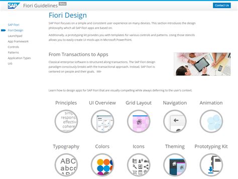 Fiori Notes 2 Design Principles And Basic Tools Sap Community