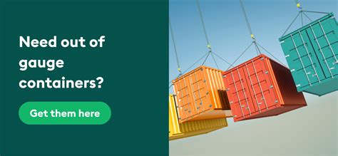 Out Of Gauge Container Top Container Types 2024 Prices