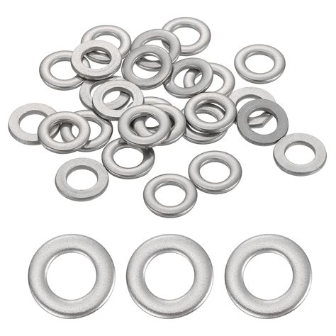 80 Pcs M65 304 Stainless Steel Flat Washers 65mm Id 12mm Od 15mm