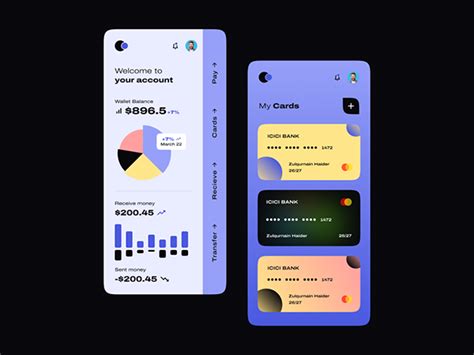 Freebie Banking UI Kit Design Behance