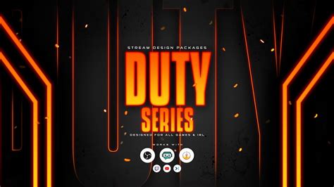Own3d Tv Animated Duty Overlay Package [twitch Mixer Youtube Co][obs