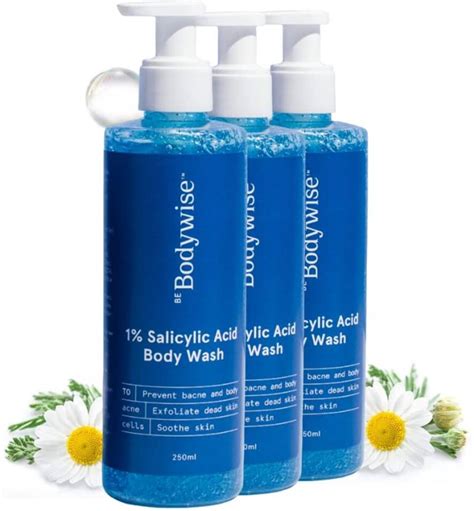 Be Bodywise 1 Salicylic Acid Body Wash For Body Acne Paraben And Sls Free Shower Gel Buy Be