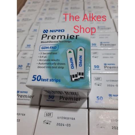 Jual Nipro Premier Glucose Test Strip 50 S Shopee Indonesia