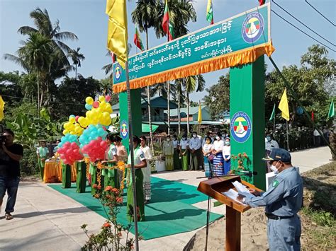 မော်လမြိုင်ကျွန်းမြို့နယ်တွင် ၇၇ နှစ်မြောက် တပ်မတော်နေ့ကို ဂုဏ်ပြုသောအားဖြင့် သခင်မြလမ်း ကွန