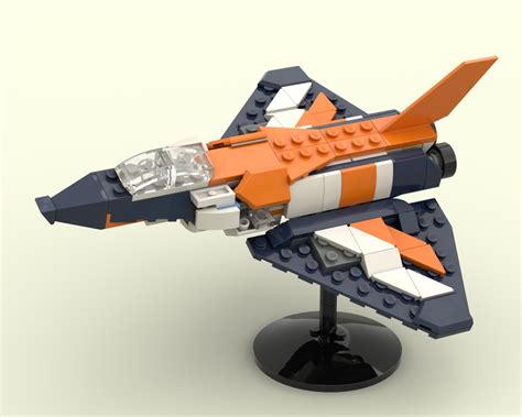 Lego Moc Delta Aircraft By Loopy 888 Rebrickable Build With Lego