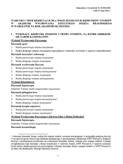 Załącznik Nr 1 Do Uchwały Nr 2320212022 Z Dnia 17 Maja 2022 R Pdf