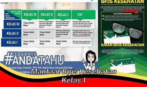 5 Manfaat Bpjs Kesehatan Kelas 1 Yang Jarang Diketahui Biotifor