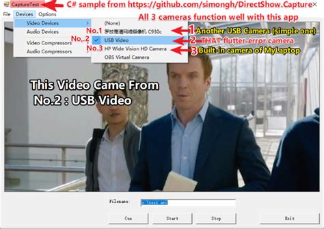 Camerawindows Failed To Initialize A External Usb Camera Camera