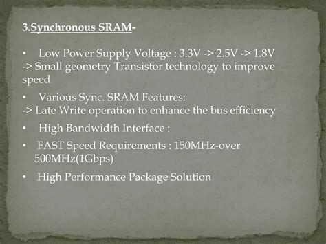Sram Pptx