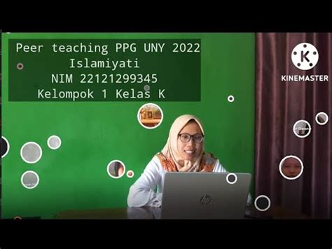 Peer Teaching PPG PGSD UNY YouTube
