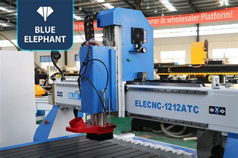mini 4 axis linear atc cnc router at cost blue elephant cnc