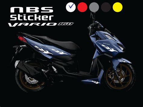 Cutting Sticker Honda Vario 160 Lazada Indonesia