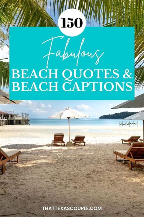 150 Dreamy Beach Quotes And Beach Captions Beach Captions Vacation