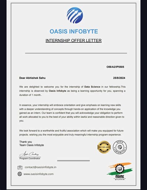 Abhishek Sahu On Linkedin Datascience Oasisinfobyte Skills Datascience Python Jupyter