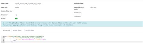 Python How Can I Create Another Invoice Template In Odoo Communitysaas Stack Overflow