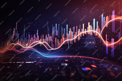 Premium Ai Image Big Data Analysis Technology Glowing Background Design