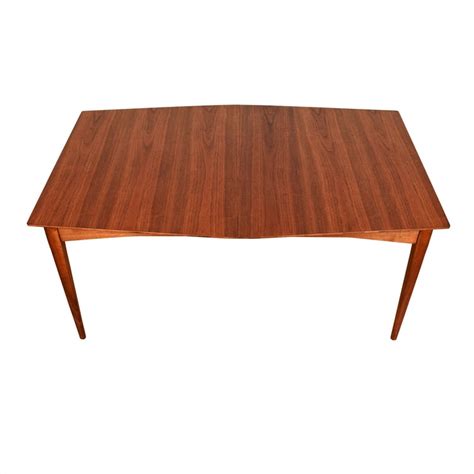 The Rectangular Polygon A Mid Century Modern Walnut Expanding Dining