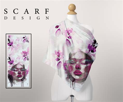 Scarf Design On Behance