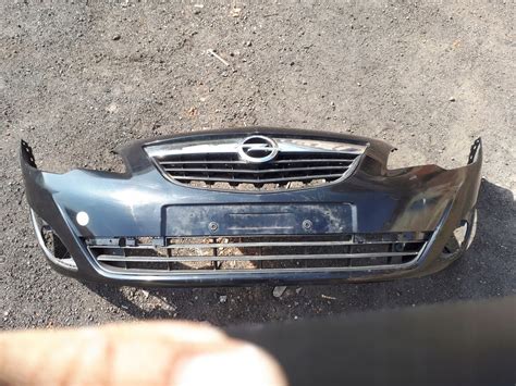 OPEL MERIVA B II ZDERZAK PRZOD PRZEDNI GRILL 10 14 7563616769