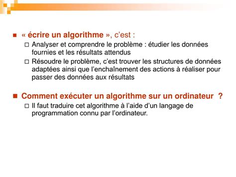 Ppt Introduction A Lalgorithme Powerpoint Presentation Free