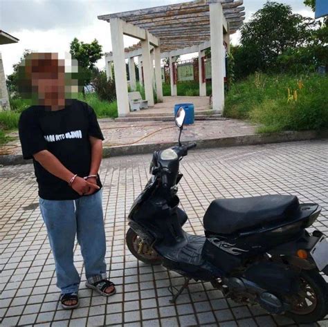阳江3名未成年人偷车被抓！关某
