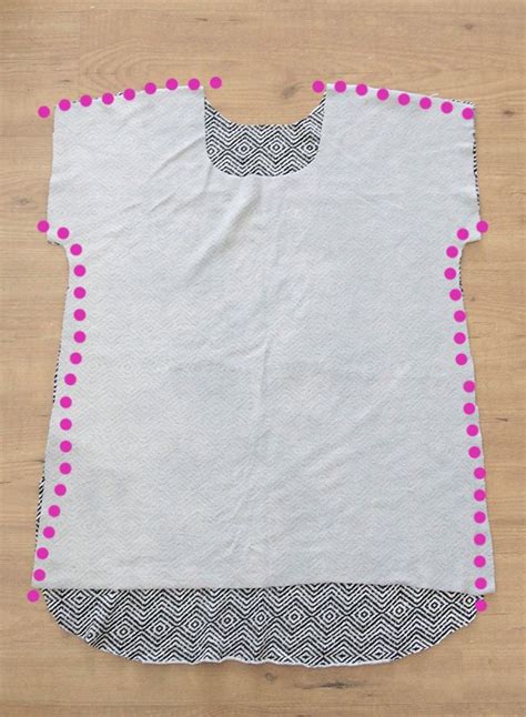 How To Sew An Easy Womens Tee Shirt With Cuffed Sleeves Tutorial