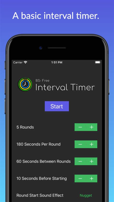 Bs Free Interval Timer For Iphone Download
