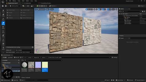Displacement Map Unreal Engine 54 Tutorial