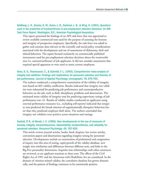 Selection Assessment Methodspdf