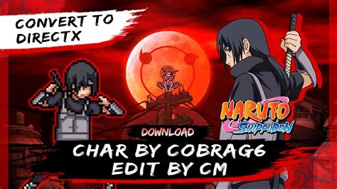MUGEN CHAR Itachi Anbu Release Edit To DirectX YouTube