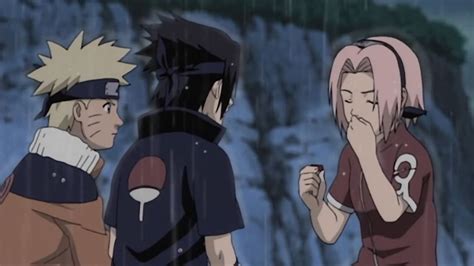 Naruto Sasuke And Sakura Screencap Sasuke Naruto Anime Cartoon