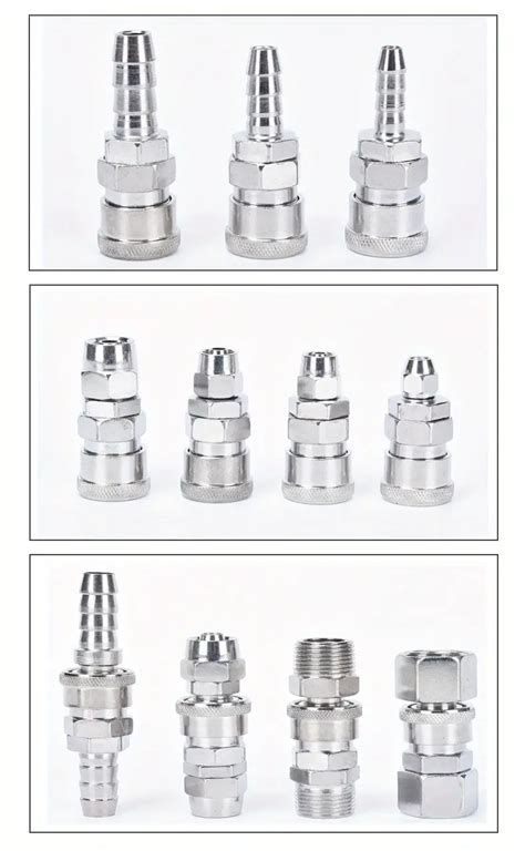 Air Hose Compressor Fitting Quick Coupler Connector Release Temu Greece