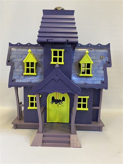 Scooby Doo HAUNTED MANSION Playset House LIGHTHOUSE Crystal Cove Lot ...