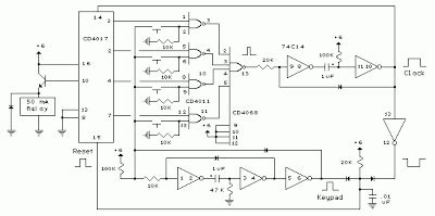 Build A Simple Digital Electronic Lock Circuit Diagram Super Circuit Diagram