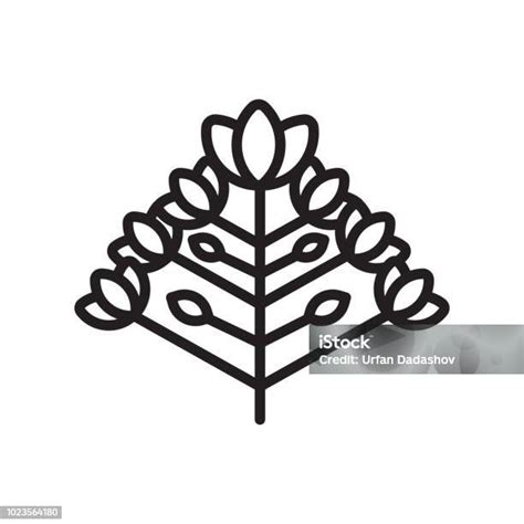 葉子圖示向量符號和符號在白色背景下被隔離 葉標識概念向量圖形及更多商標圖片 商標 圖示 外型 Istock