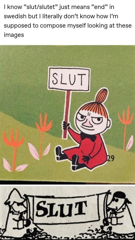 Swedish Slut Rule Featuring Moomin Sfw In Scandinavia R196